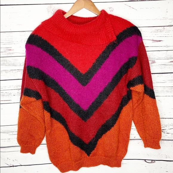 Le Moda | Sweaters | Vintage Le Moda Mohair Sweater | Poshmark
